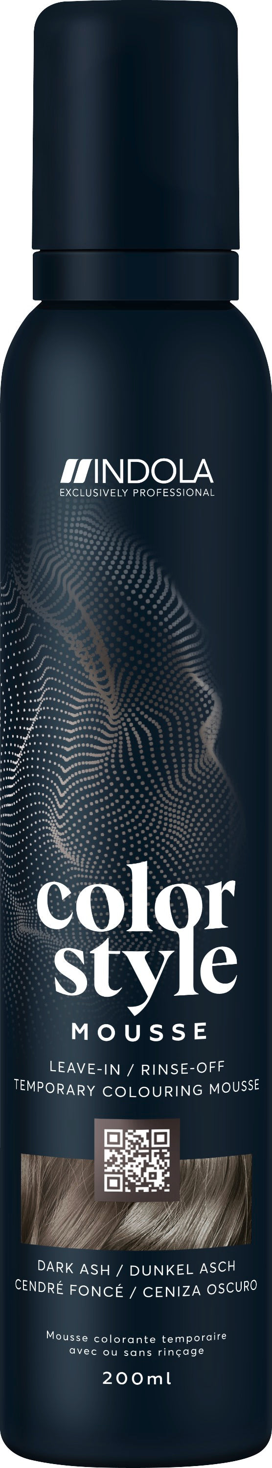 Indola Color Style Mousse Dark ash – Hair Collection AS