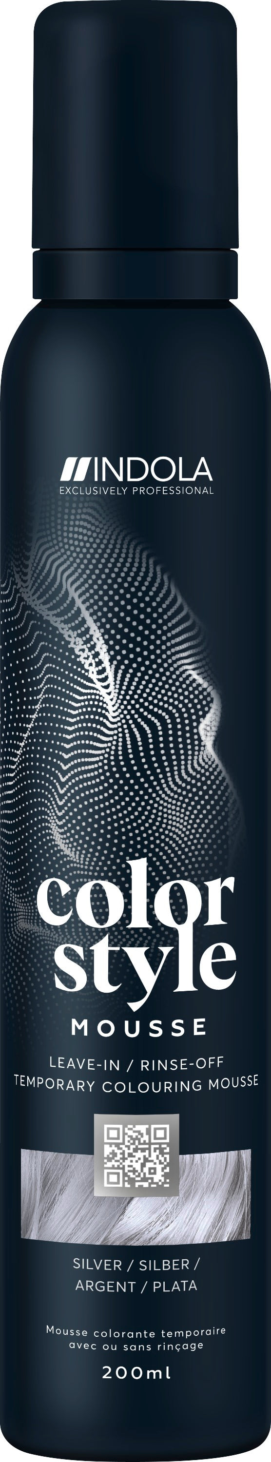 Indola Color Style Mousse Silver – Hair Collection AS