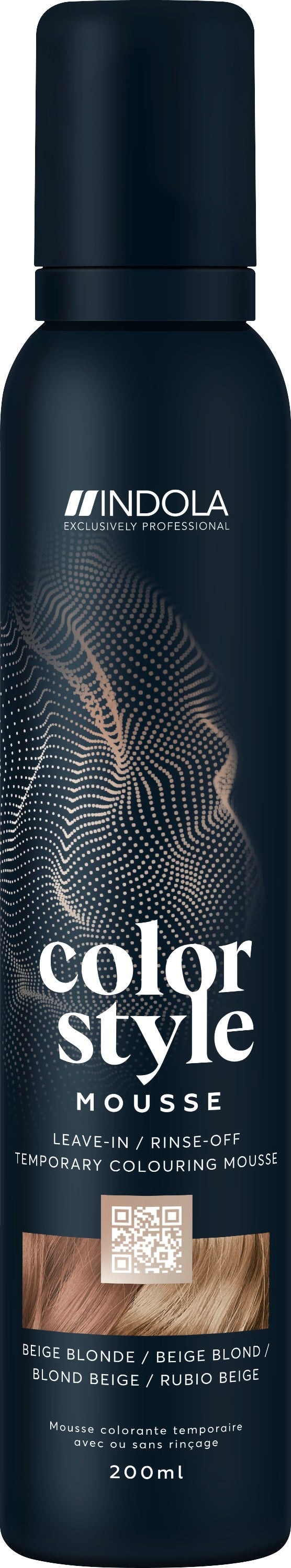 Indola Color mousse Beige Blonde – Hair Collection AS