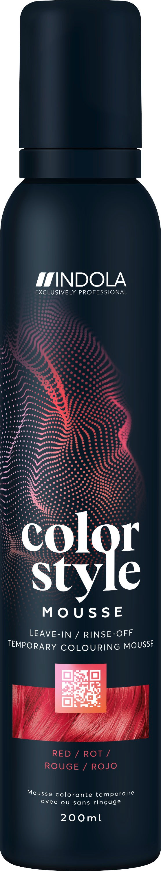 Indola Color Style Mousse Red – Hair Collection AS